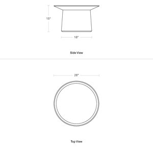 Blu Dot Coco Coffee Table & Reviews | Wayfair